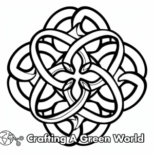 Shamrock Coloring Pages - Free & Printable!