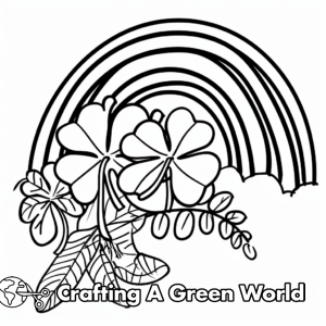Shamrock Coloring Pages - Free & Printable!
