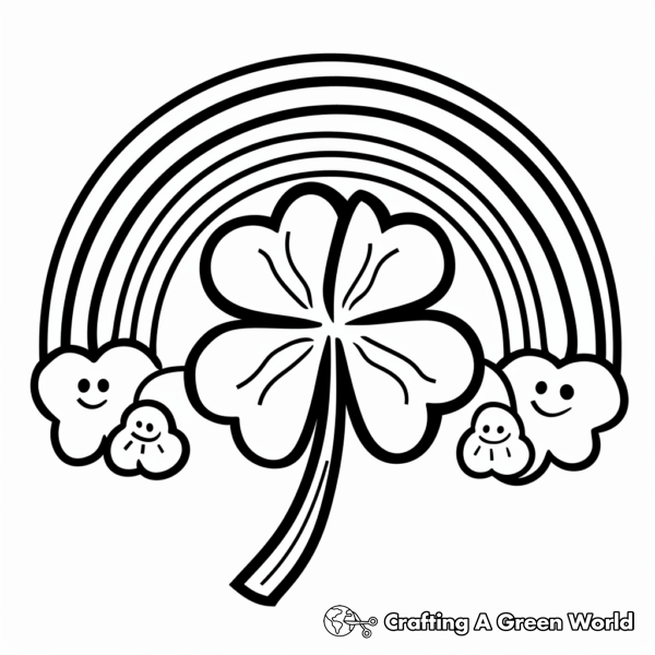 Shamrock Coloring Pages - Free & Printable!
