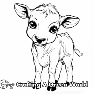 Calf Coloring Pages - Free & Printable!