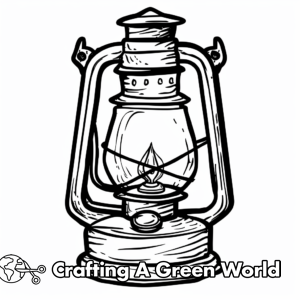 Lamp Coloring Pages - Free & Printable!