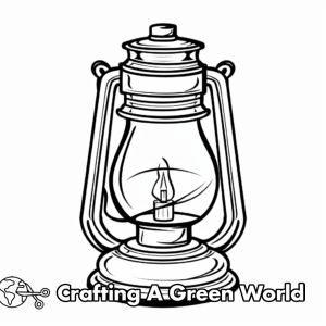 Lamp Coloring Pages - Free & Printable!