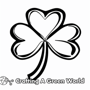 Shamrock Coloring Pages - Free & Printable!