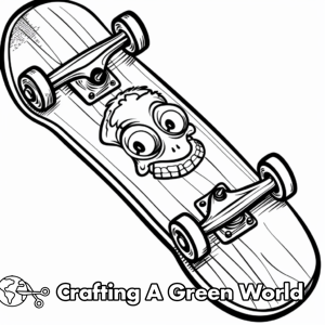Skateboard Coloring Pages - Free & Printable!