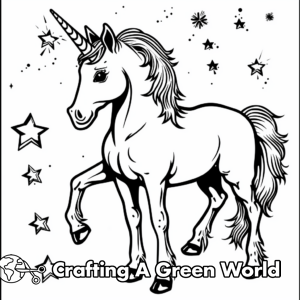 Magical Unicorn Coloring Pages - Free & Printable!