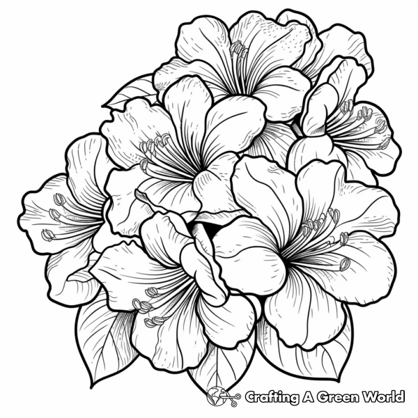 Spring Flowers Coloring Pages - Free & Printable!