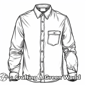 Shirt Coloring Pages - Free & Printable!