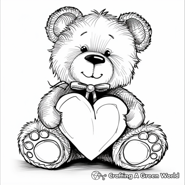 Valentines Heart Coloring Pages - Free & Printable!