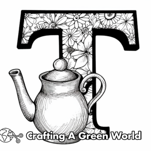 Letter T Coloring Pages - Free & Printable!