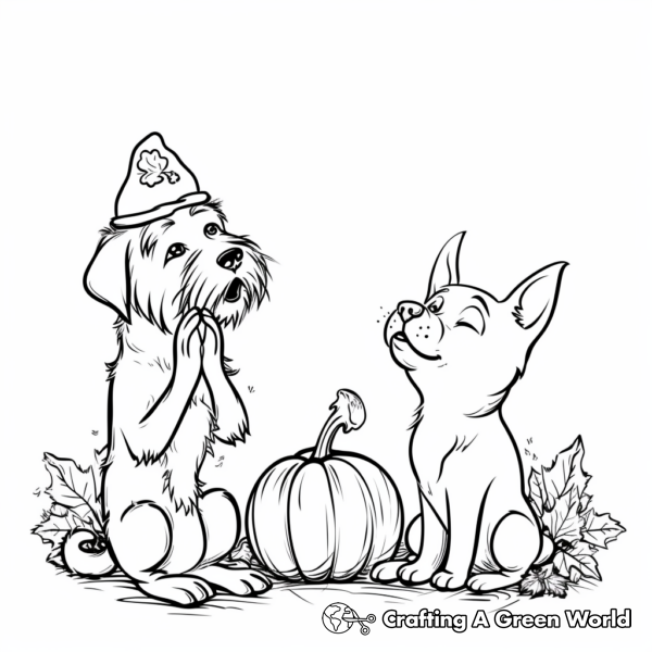 Thankful Coloring Pages - Free & Printable!