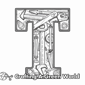 Letter T Coloring Pages - Free & Printable!