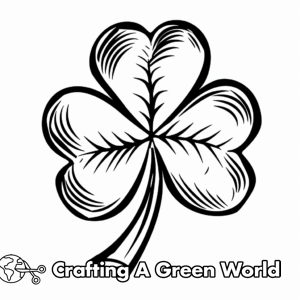 Shamrock Coloring Pages - Free & Printable!