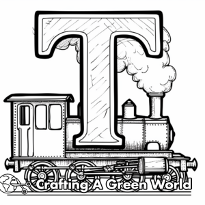 Letter T Coloring Pages - Free & Printable!