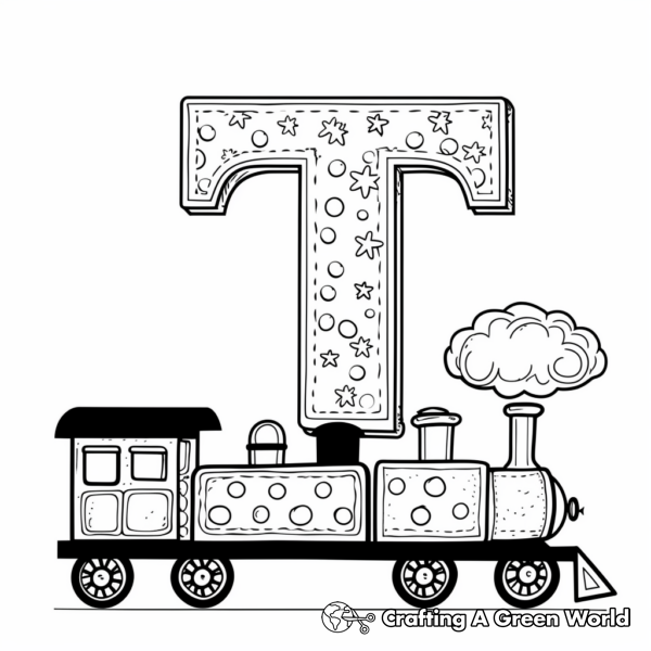 Letter T Coloring Pages - Free & Printable!