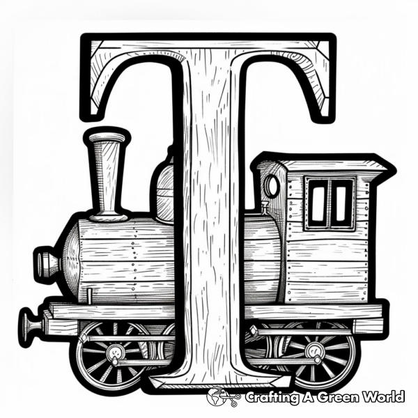 Letter T Coloring Pages - Free & Printable!