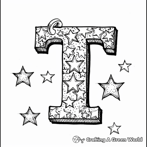 Letter T Coloring Pages - Free & Printable!