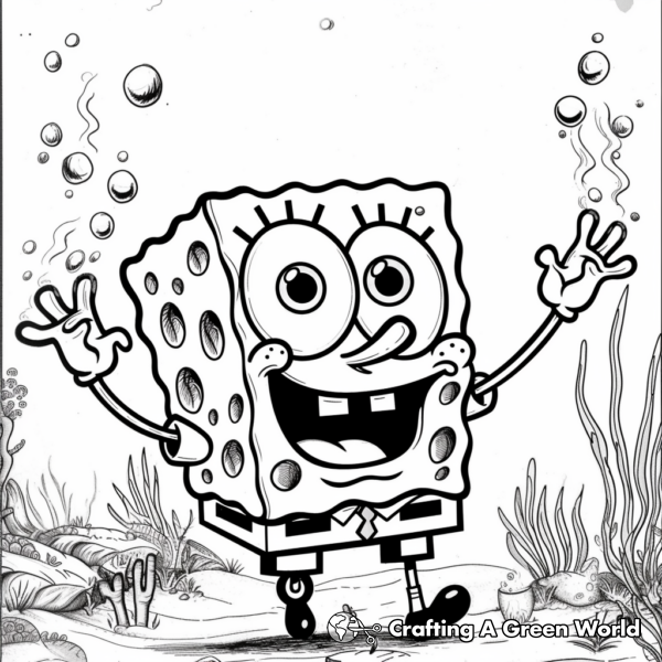 Spongebob Coloring Pages - Free & Printable!
