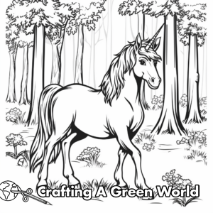 Magical Unicorn Coloring Pages - Free & Printable!