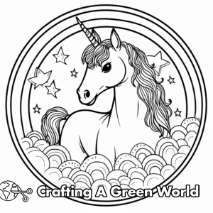 Realistic Unicorn Coloring Pages - Free & Printable!