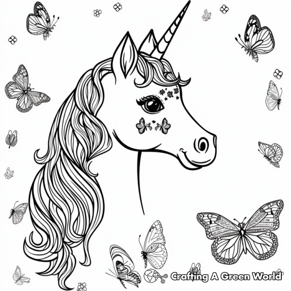 Realistic Unicorn Coloring Pages - Free & Printable!