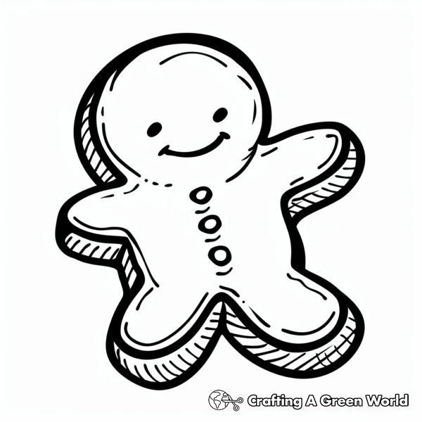 Christmas Cookies Coloring Pages - Free & Printable!