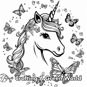Magical Unicorn Coloring Pages - Free & Printable!