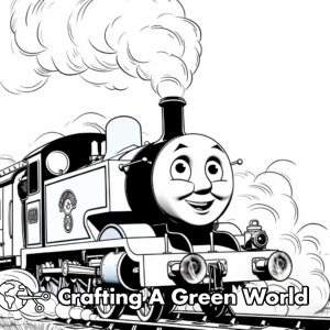 Thomas The Train Coloring Pages - Free & Printable!