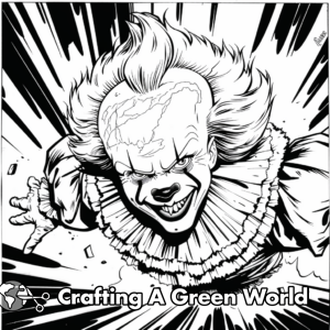 Pennywise Coloring Pages - Free & Printable!