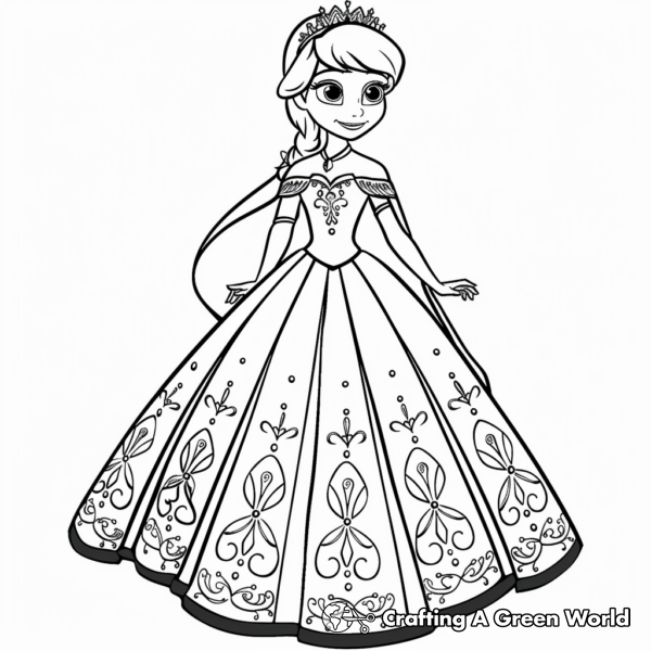 Anna Coloring Pages - Free & Printable!
