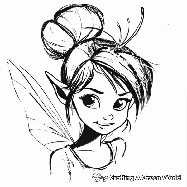 Tinkerbell Coloring Pages - Free & Printable!