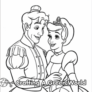 Cinderella Coloring Pages - Free & Printable!