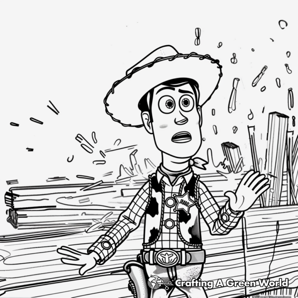 Woody Coloring Pages - Free & Printable!