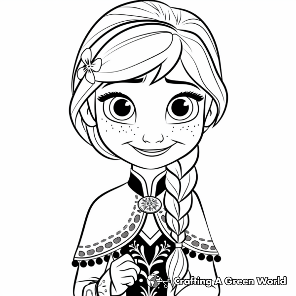 Anna Coloring Pages - Free & Printable!