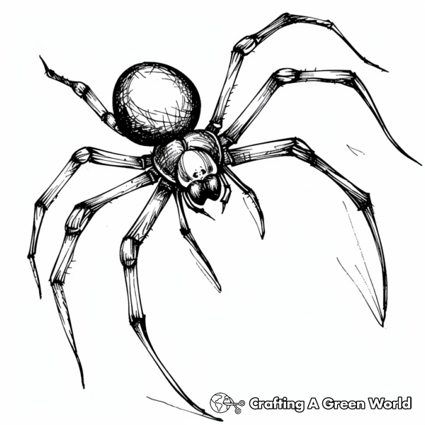 Spider Coloring Pages - Free & Printable!
