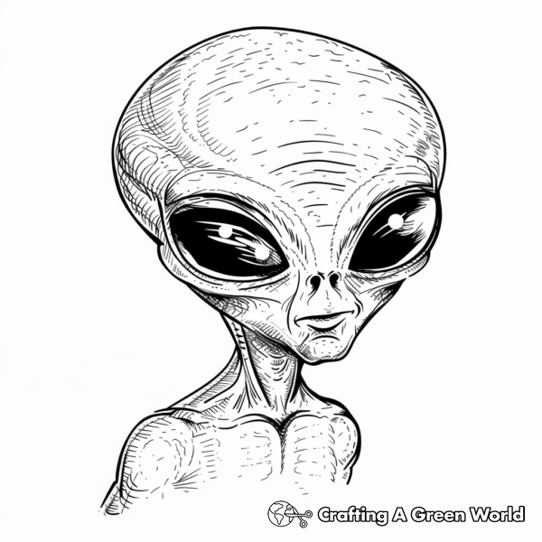 Alien Coloring Pages - Free & Printable!