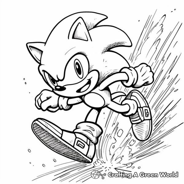 Sonic 2 Coloring Pages - Free & Printable!