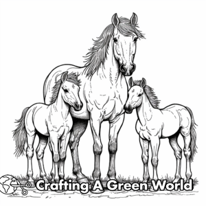Horse Coloring Pages For Adults - Free & Printable!