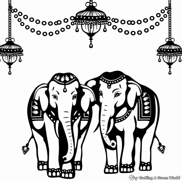 Elephant Coloring Pages - Free & Printable!