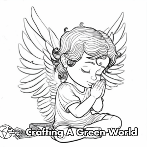 Angel Coloring Pages - Free & Printable!