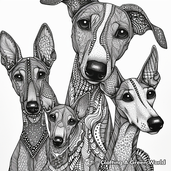 Dog Family Coloring Pages - Free & Printable!