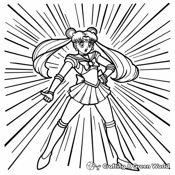 Sailor Moon Coloring Pages - Free & Printable!