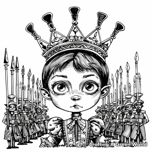 Alice In Wonderland Coloring Pages - Free & Printable!