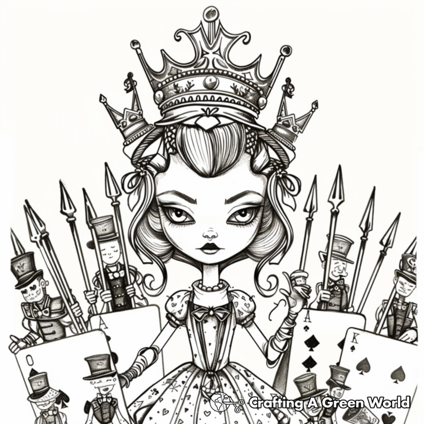 Alice In Wonderland Coloring Pages - Free & Printable!