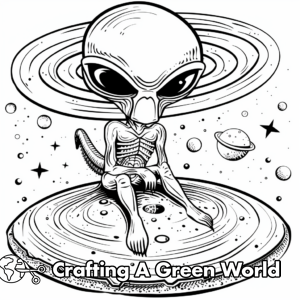 Alien Coloring Pages - Free & Printable!