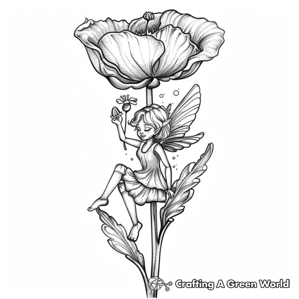 Fairies Coloring Pages - Free & Printable!