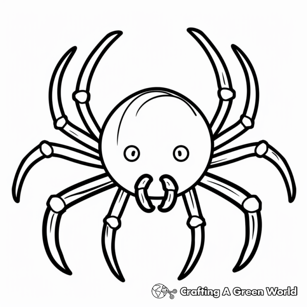Spider Coloring Pages - Free & Printable!