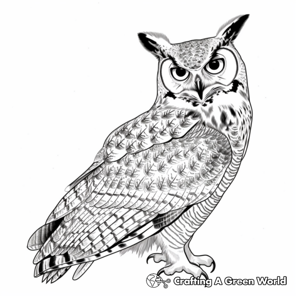 Owl Coloring Pages For Adults - Free & Printable!
