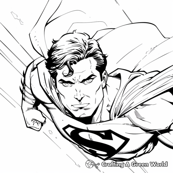 Superman Coloring Pages - Free & Printable!