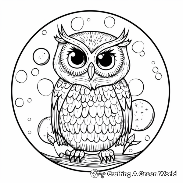 Owl Coloring Pages For Adults - Free & Printable!