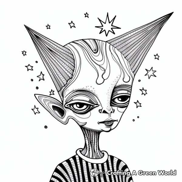 Alien Coloring Pages - Free & Printable!